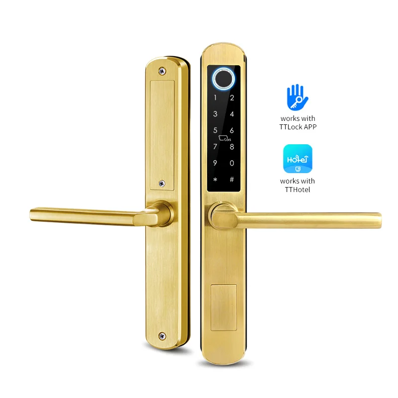IP66 Stainless Steel Smart Lock for Aluminum Patio Sliding Glass Door ...