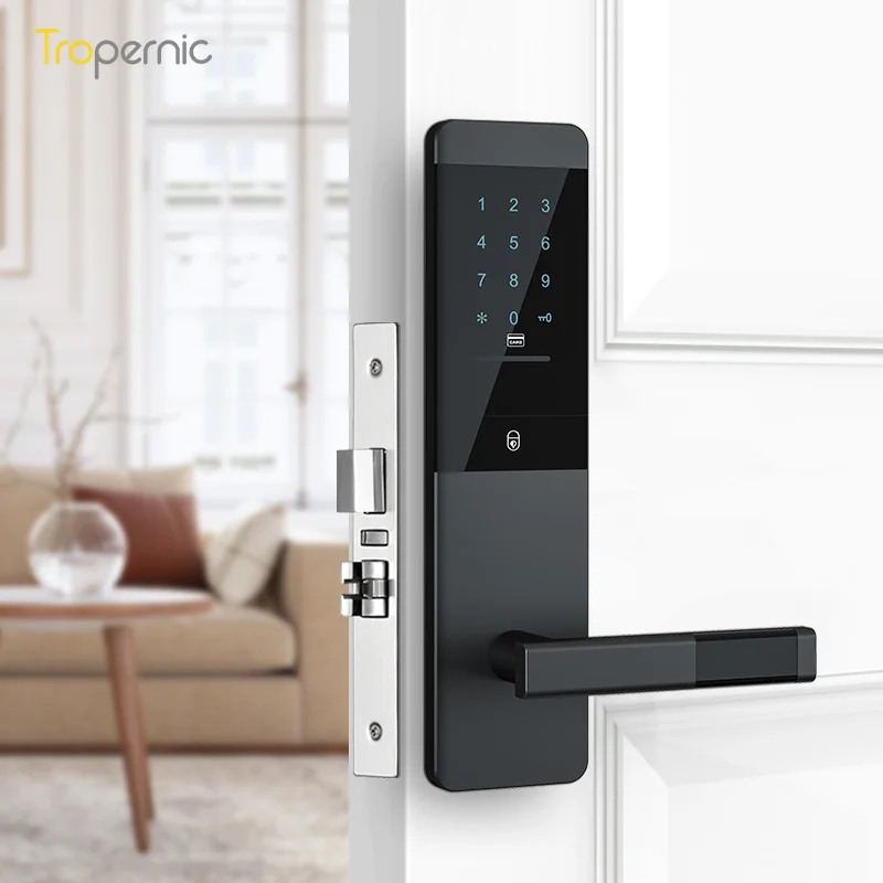 TTlock App Intelligent Keypad Deadbolt Electronic Door Lock with Remote ...