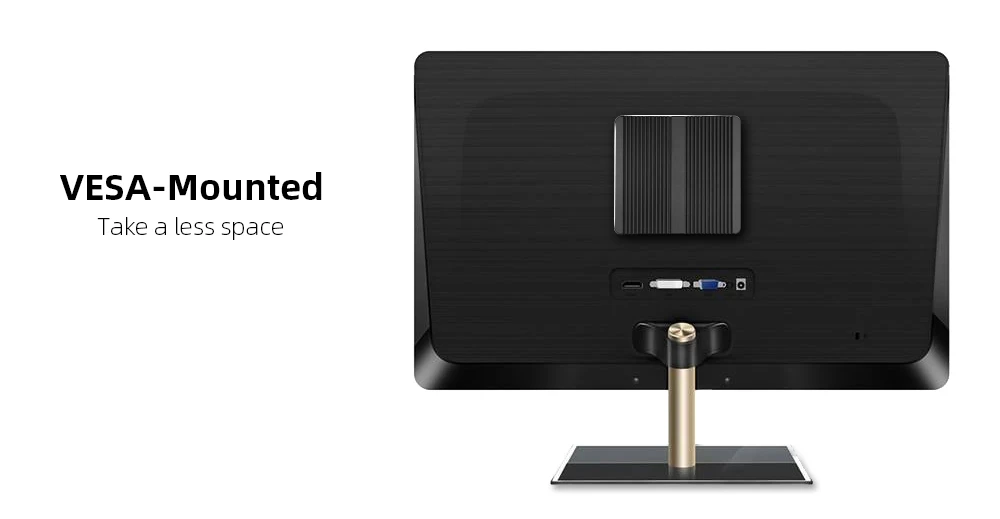 XCY Fanless Mini PC Intel Core i7 4500U i5 4200U Gigabit Ethernet HDMI ...