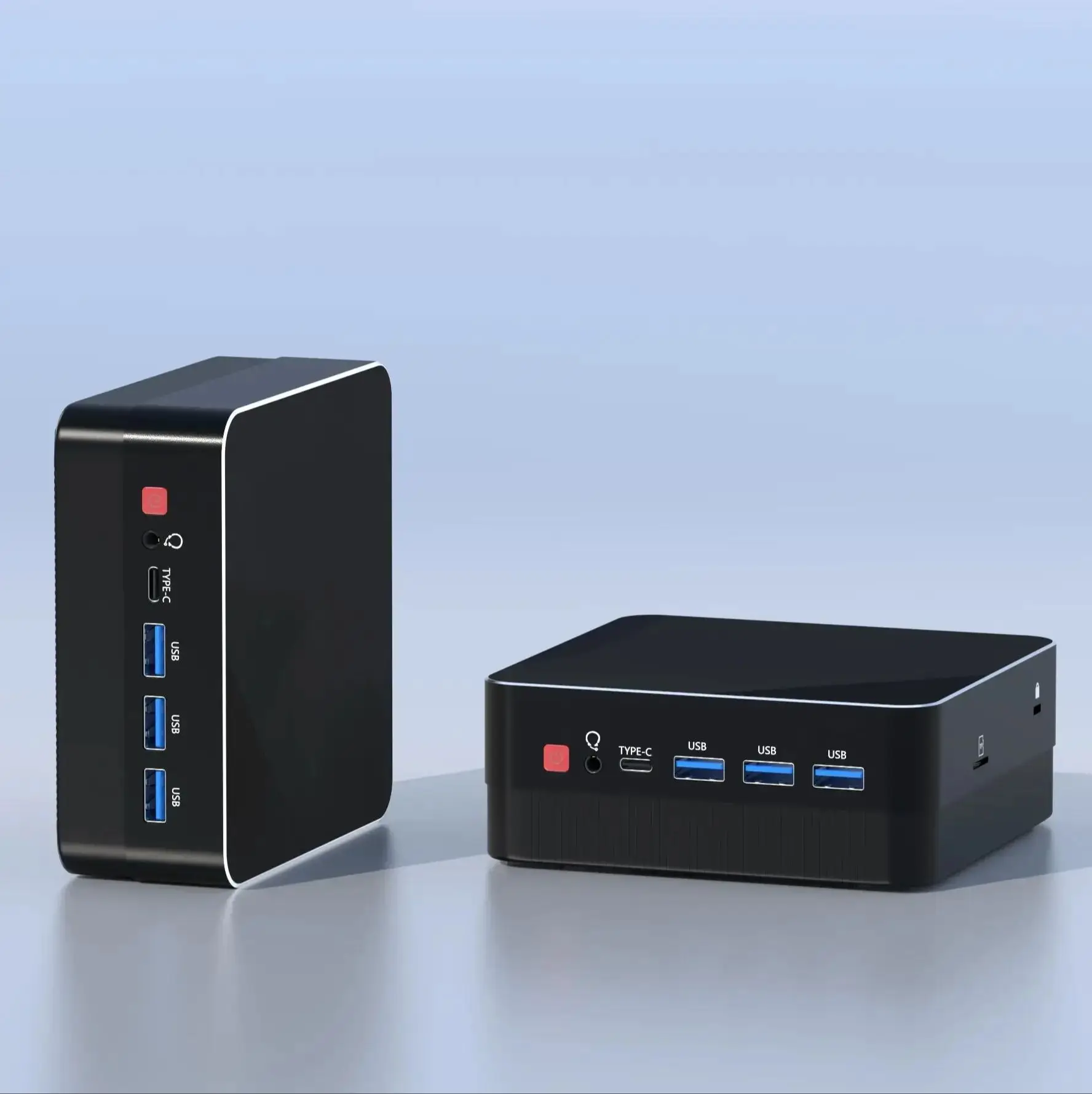 Mini PC Computer Gaming AMD Ryzen7 5700U R5 5500U 4500U Pocket Dual ...