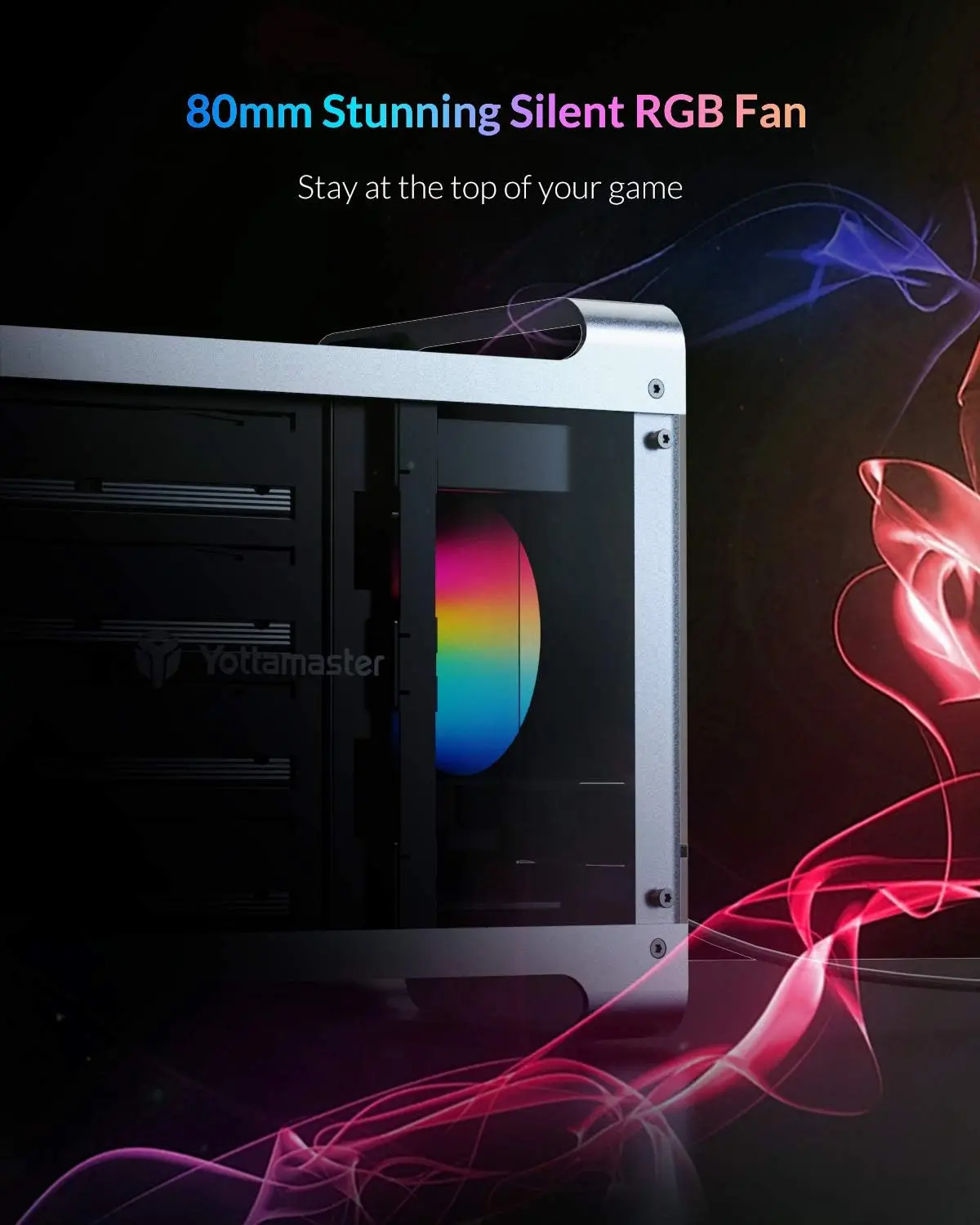 Yottamaster 4-Slot RAID External Hard Drive Enclosure 2.5" & 3.5" SATA HDD/SSD Enclosure with ...